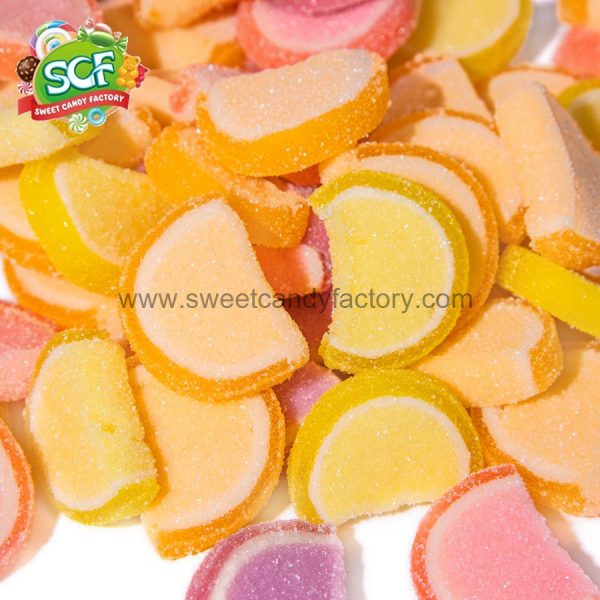 Colors watermelon fruit slices gummy jelly ‪candy - sweetcandyfactory